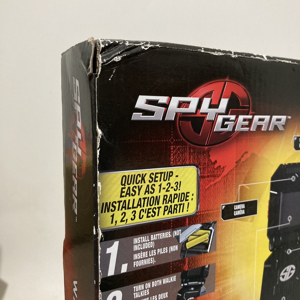 Spin Master SPY GEAR Spy Cam and Video Walkie Talkies NEW SEALED SEE⭐️ BoxWEAR 778988057933| eBay