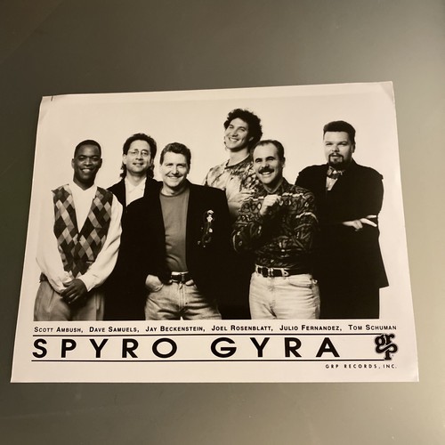 1990 Press Photo Members of the Spyro Gyra Band With Names Of Members ...