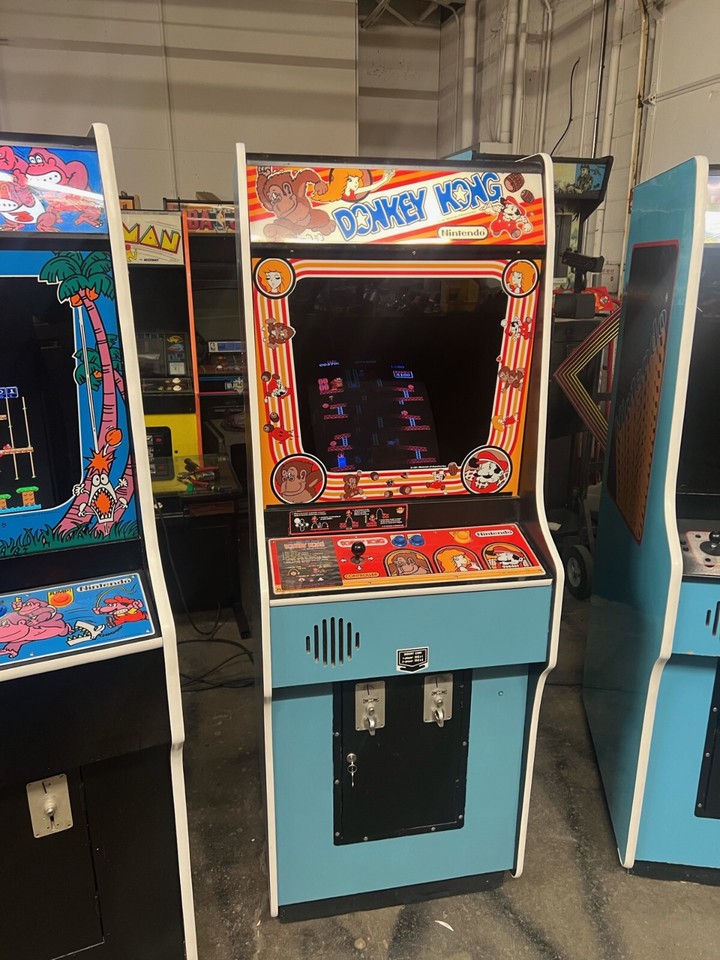 DONKEY KONG ARCADE MACHINE by NINTENDO 1981 (Excellent) *RARE* | eBay