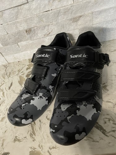 Santic WMS17004G Cycling Shoe Camo Ash Men's US 10.5-- NO PEDDLE ...