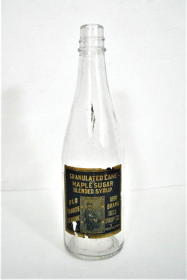 Rare Antique MAPLE SYRUP BOTTLE 1891 Brand Hill Syrup Co. Seattle WA | eBay