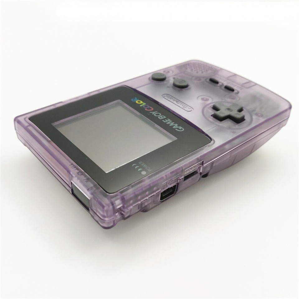 NEW Purple Retrofit Game Boy Color GBC Console With Highlight Back ...