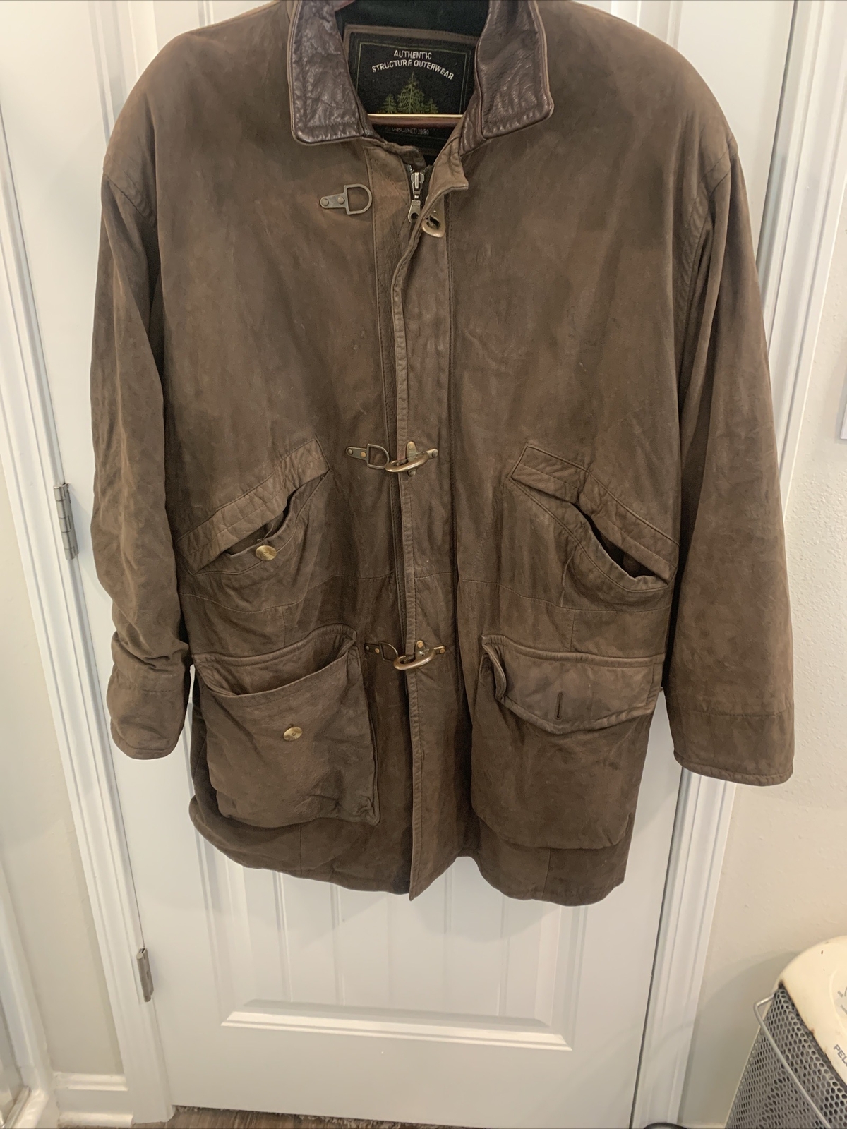 Structure Men Coats & Jackets Parkas XL leather - Gem