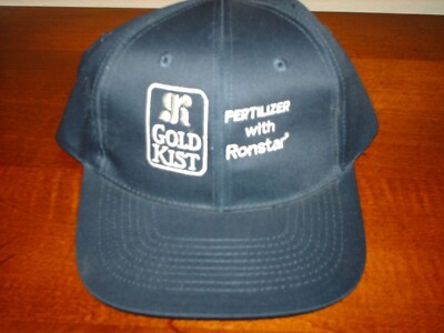 Vintage Cap Hat 1990s Gold Kist Navy Blue White Embroidered Letters ...