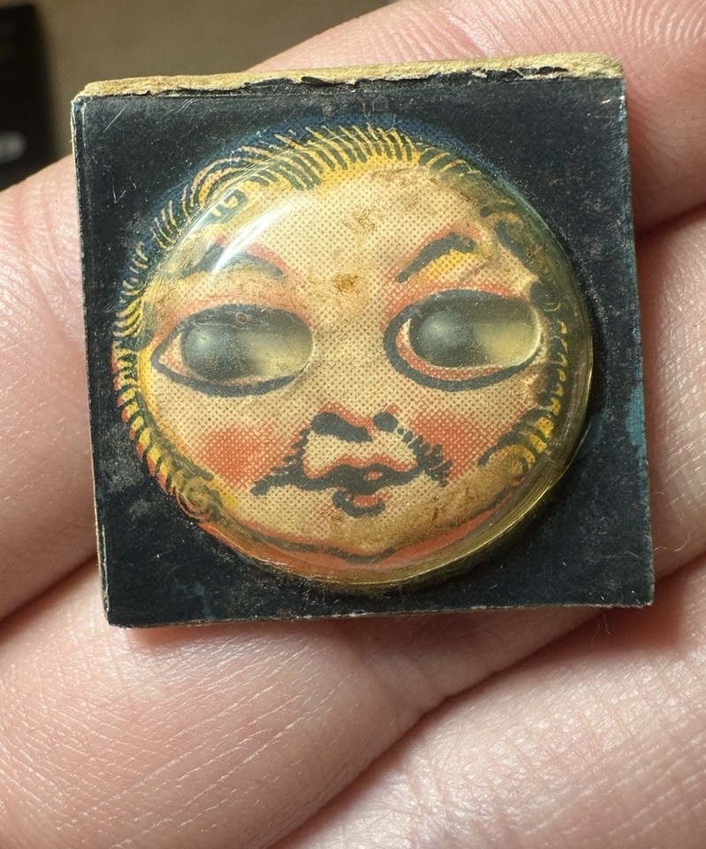 Early 1900’s German Mini Toy W/ Movable Eyes ( Very Rare ) | eBay