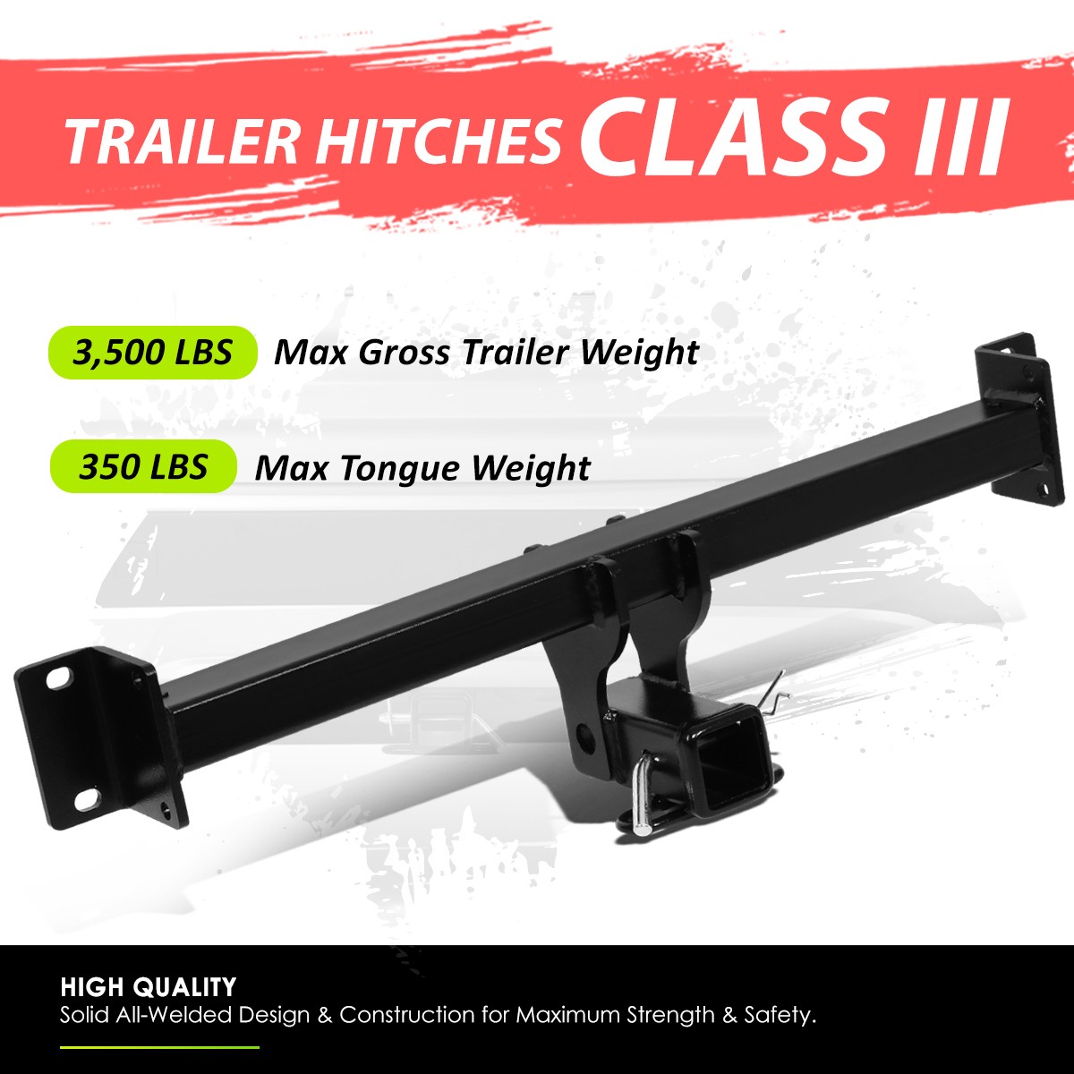 "2004-2010 BMW X3 Class-3 Trailer Hitch Receiver Rear Bumper Tow Kit 2 ...