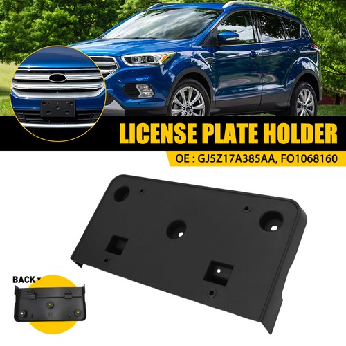 Fit 2017 2018 2019 Ford Escape Front License Plate Bracket Mounting ...