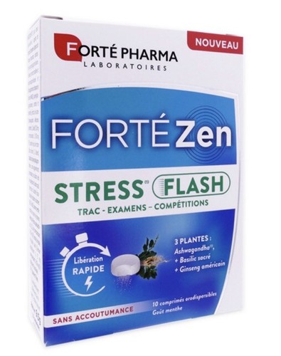 Forté Zen Stress flash Forte Pharma : gestion du trac, examens ...