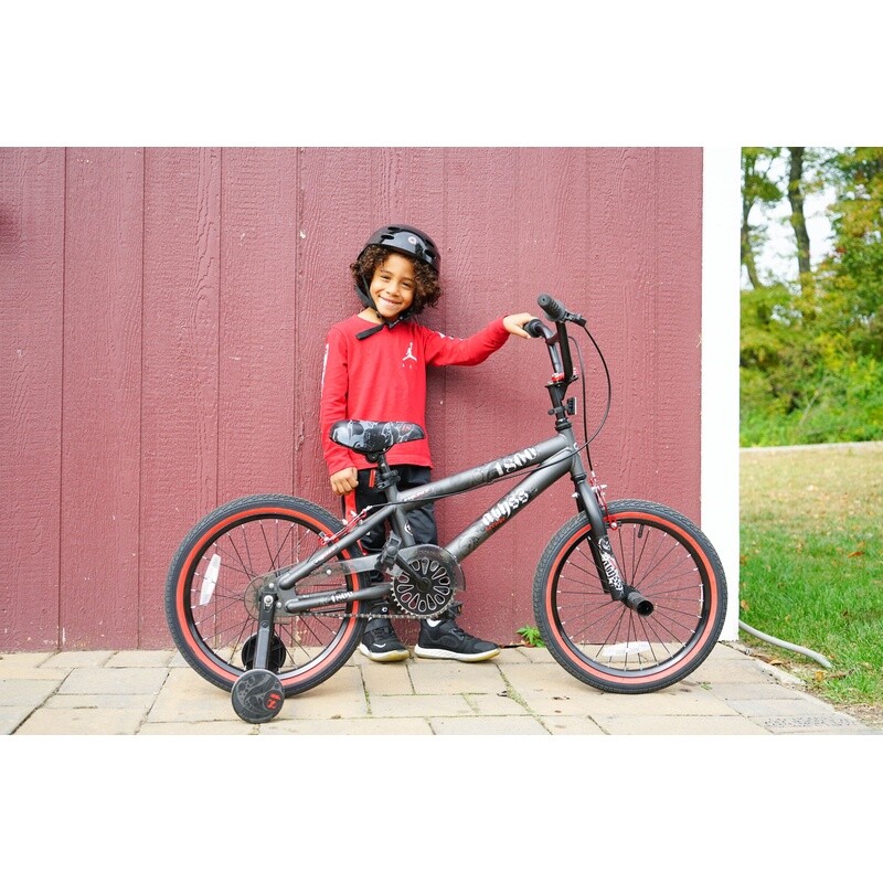 18 Inch Freestyle BMX Bike Kids Adjustable Seat Hand Brakes Training ...
