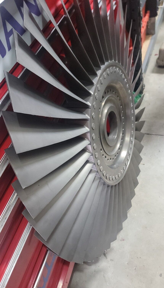 PRATT & WHITNEY - BOEING 737 JT8D TURBINE ENGINE STAGE 2 COMPRESSOR FAN ...