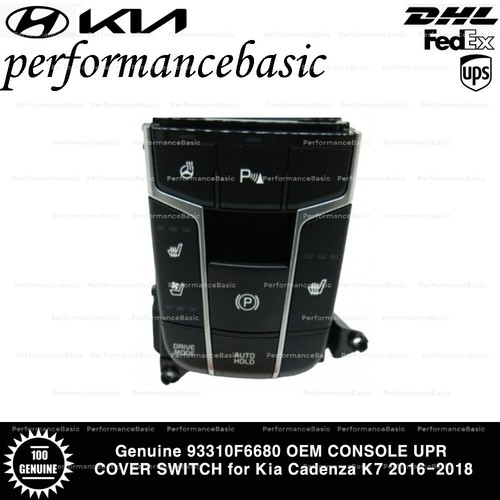 Genuine 93310F6680 OEM CONSOLE UPR COVER SWITCH for Kia Cadenza K7 2016 ...