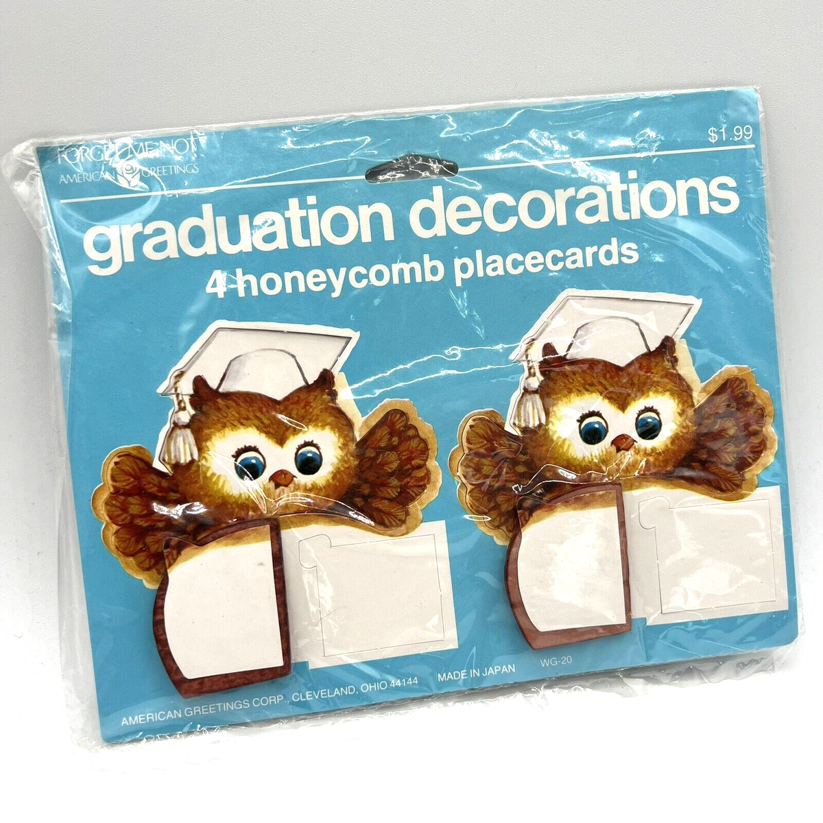 Owl Graduation Supplies 10.50" Owl With Glasses And Graduation Cap