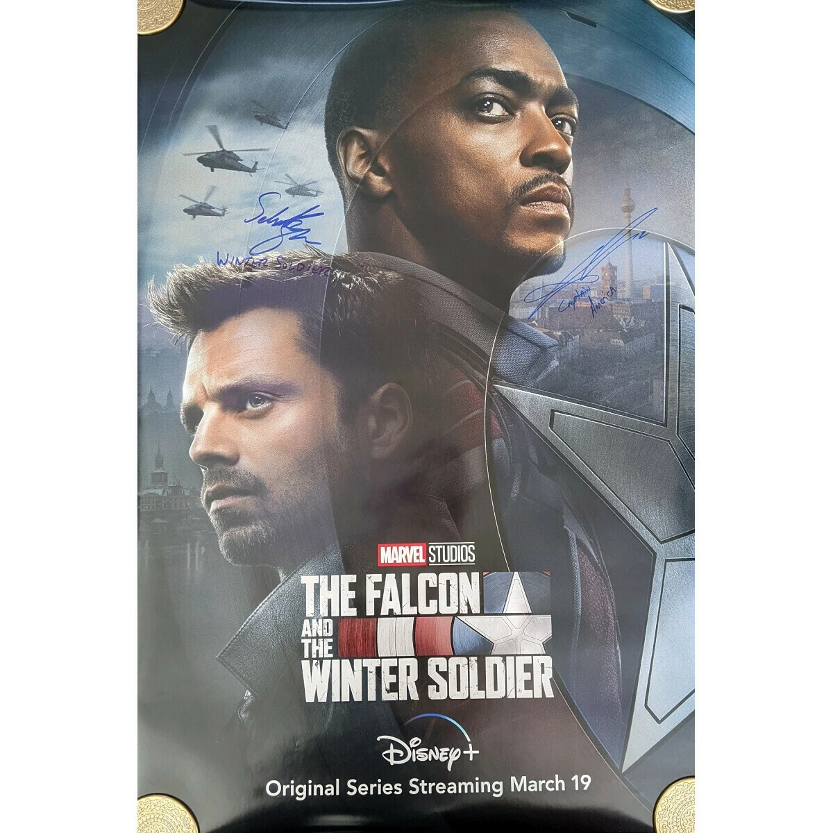Winter Soldier Sebastian Stan Poster