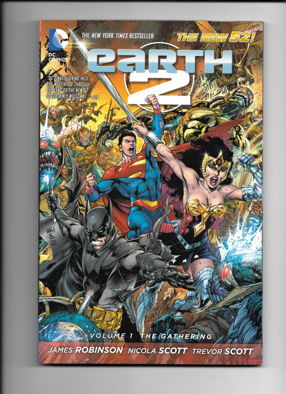 Earth 2 New 52 #1 2013 NM- 3 Print TPB DC Comics | eBay