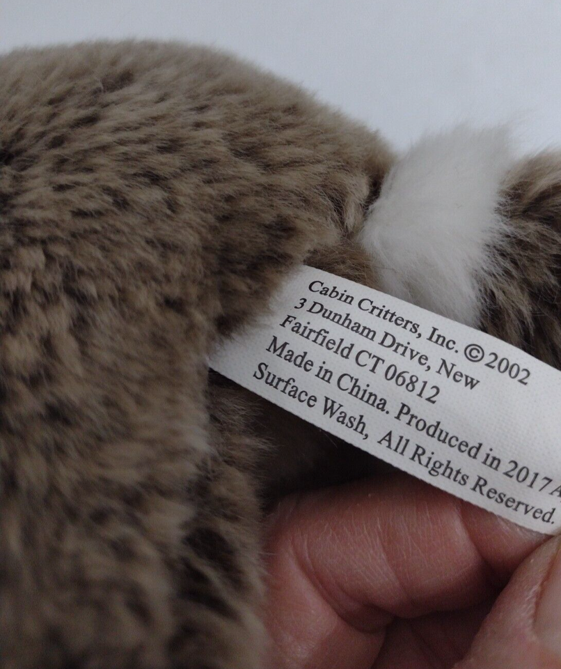 Cabin Critters Plush Raccoon Stuffed Animal Toy 2017 Soft Long Tail | eBay