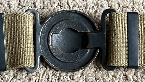 Orig. WWI US Army Officers Web Garrison Belt With Sword Hanger MINT | eBay