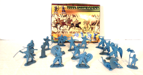 Conte Collectibles Vikings Normans #2 Set Gray Plastic 16 Figures 8 ...