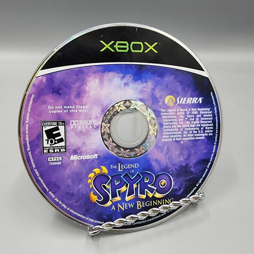 The Legend of Spyro: A New Beginning (Microsoft XBOX, 2006) Disc Only ...