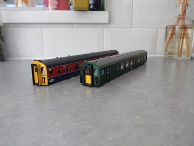 Bachmann Emu Class 400 Series Spare Coach Bodies 4 CEP & 4TC | eBay UK