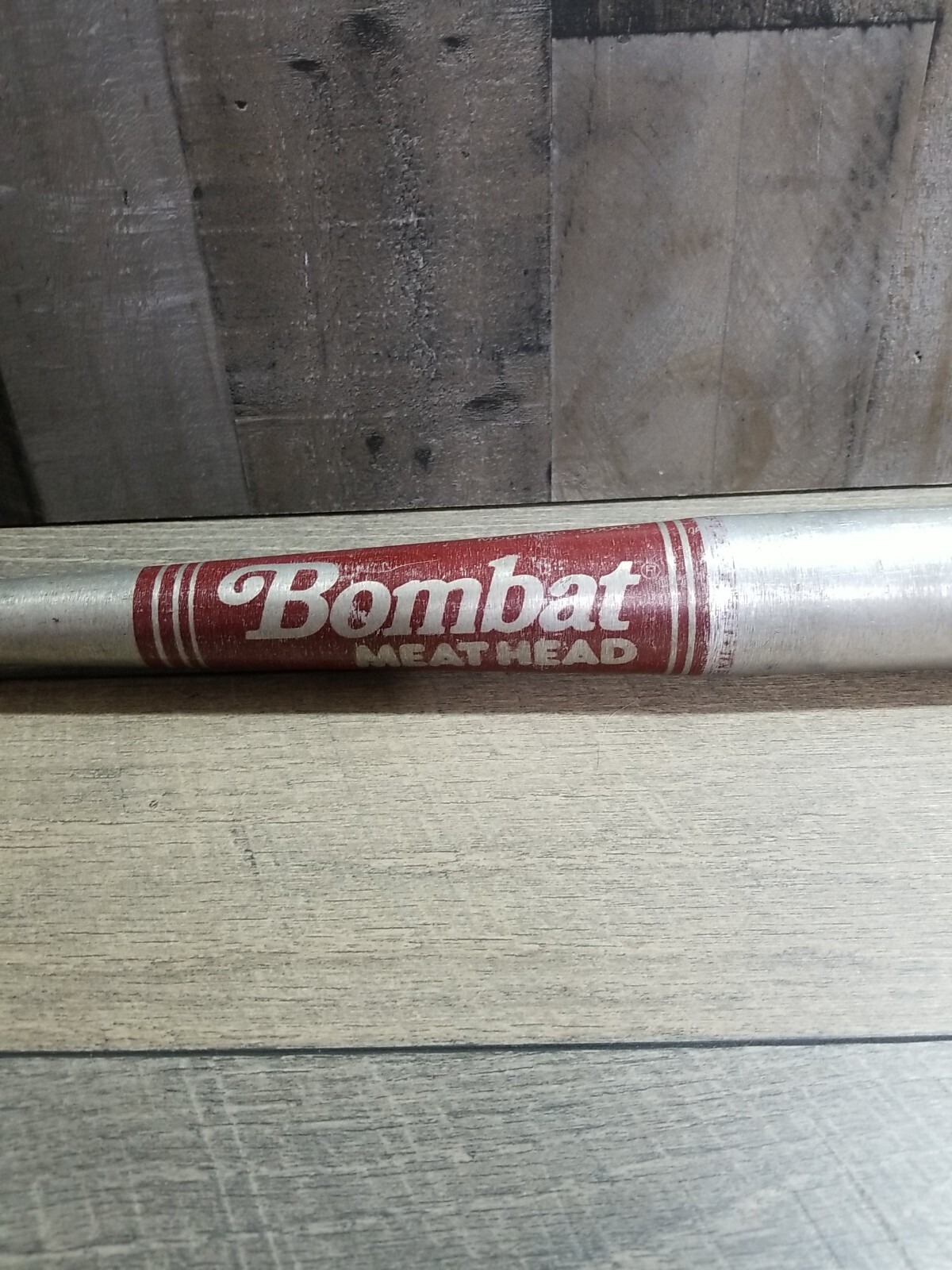 Vintage Bombat Meathead 34” 35.5oz Softball Bat # 5000Q Silver. Has ...