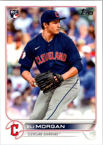 2022 TOPPS SERIES 1 ELI MORGAN RC CLEVELAND GUARDIANS #217 | eBay