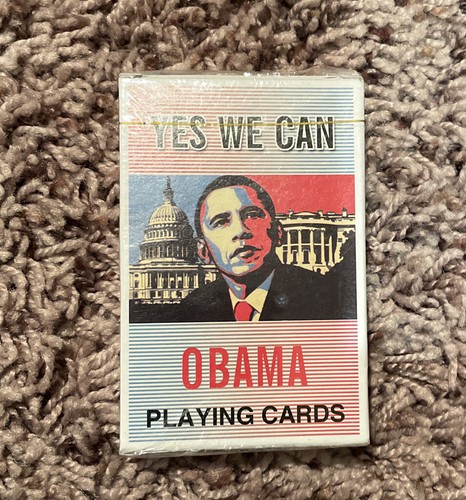 President Obama Playing Cards Yes We Can Democrat Collectors Edition | eBay