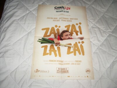 FABCARO . AFFICHE PROMO . FILM ZAÏ ZAÏ ZAÏ . 2021 . | eBay