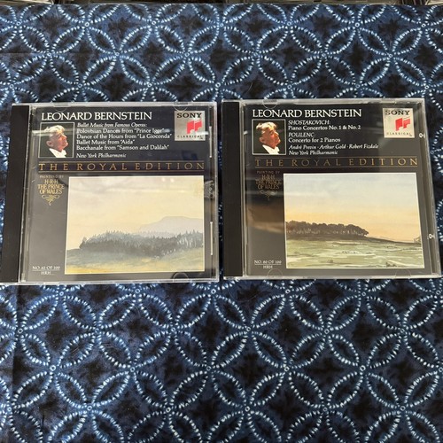 Shostakovich & Poulenc: Concertos & Ballet Music By Leonard Bernstein 2 ...
