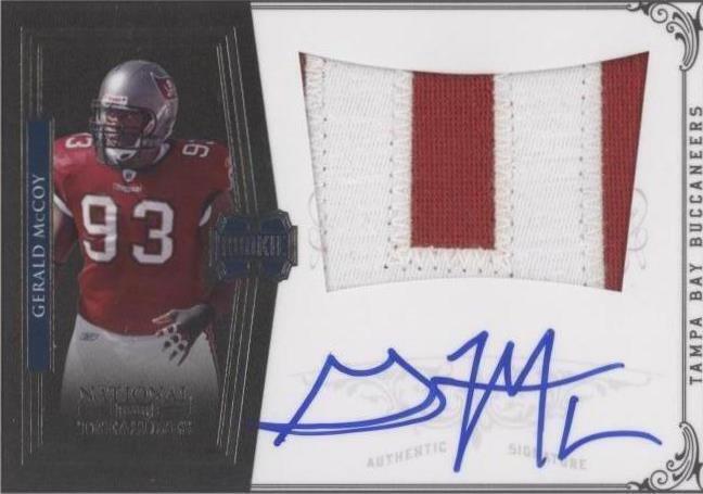 2010 Playoff National Treasures - Rookie Signature Materials Gerald ...