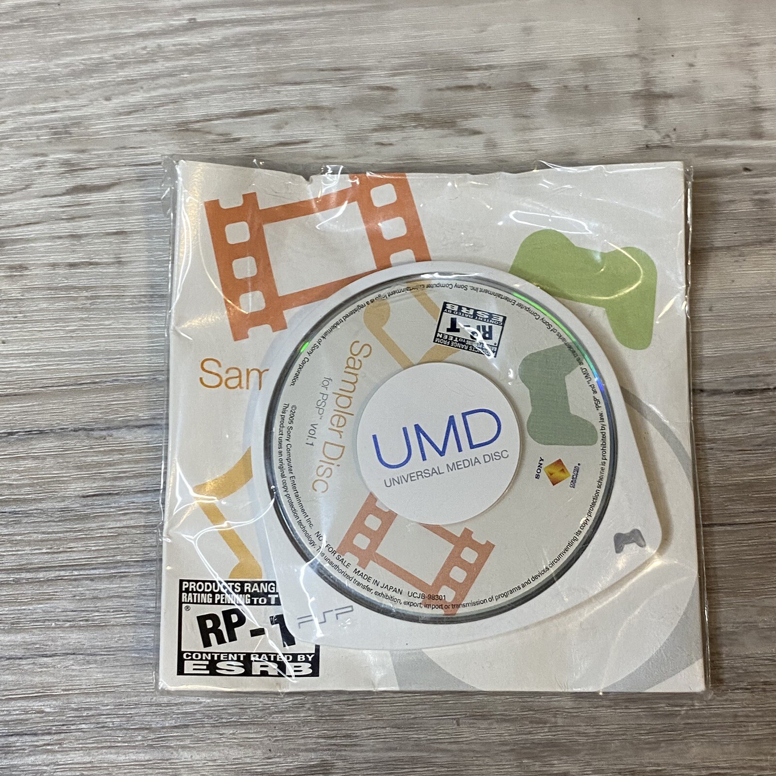 Sampler Disc for PSP Vol. 1 (Sony PSP, 2005) for sale online | eBay