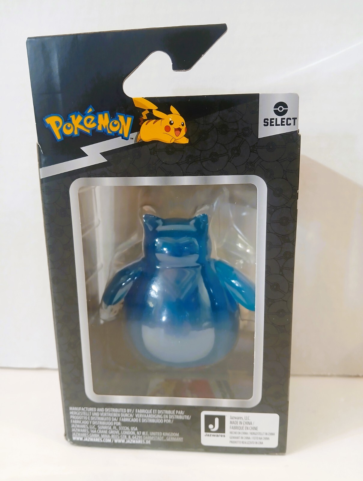 Pokemon Select Translucent Snorlax Rare Battle Figure NEW