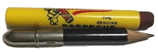 Vtg Maull's Genuine Barbecue Sauce Bullet Pencil Maull St Louis ...