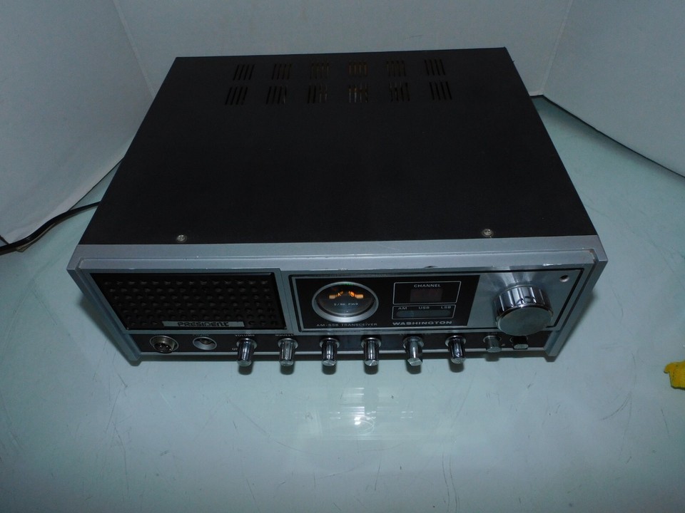 PRESIDENT WASHINGTON 40 CHANNEL BASE STATION CB RADIO Repair, Parts ...