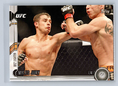 Myles Jury - 2015 Topps UFC Chronicles Base Card #162 | eBay