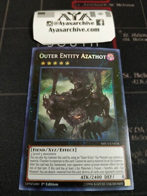 Outer Entity Azathot - SHVA-EN018 - Secret Rare - 1st Edition Near Mint ...