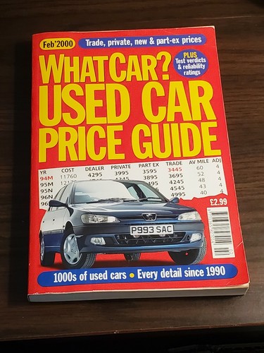 Used Car Price Guide Book | eBay