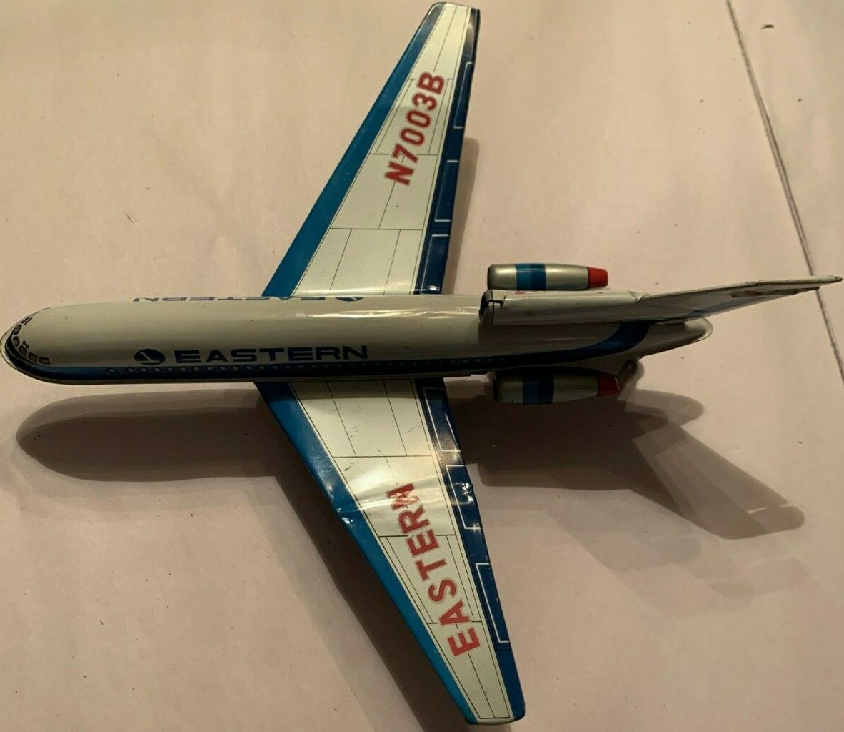 TIN Eastern Boeing 727 Airplane - Very Rare tin toy Made in Japan | eBay