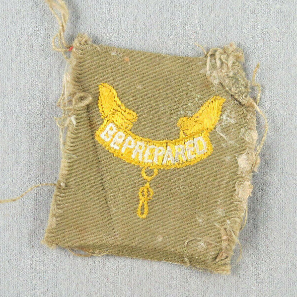 1914-1936 Second Class Scout Rank Patch Fine Cofee/Tan 15mm knot Type 6 ...