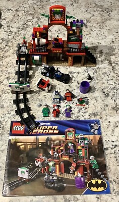 LEGO DC Comics Super Heroes:The Dynamic Duo Funhouse Escape 6857 Used ...