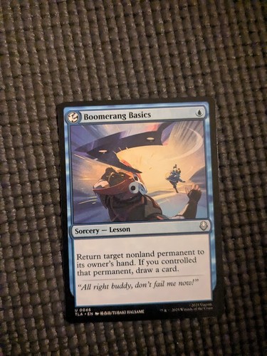 MTG 2x Boomerang Basics (1x **FOIL**/1x Regular) Avatar: The Last ...
