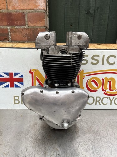 Triumph Pre Unit T120R Engine Complete Engine Assembly Matching Cases ...