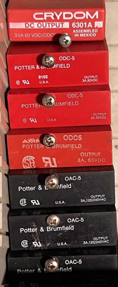Huge Lot (72) Opto 22 Input Output Modules IDC24 IAC5 ODC5 IDC5 OAC24 OAC5 IDC5B | eBay