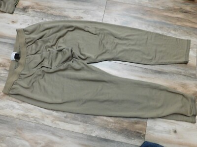 US ARMY TAN GRID FLEECE COLD WEATHER DRAWERS SIZE LARGE - REGULAR | eBay