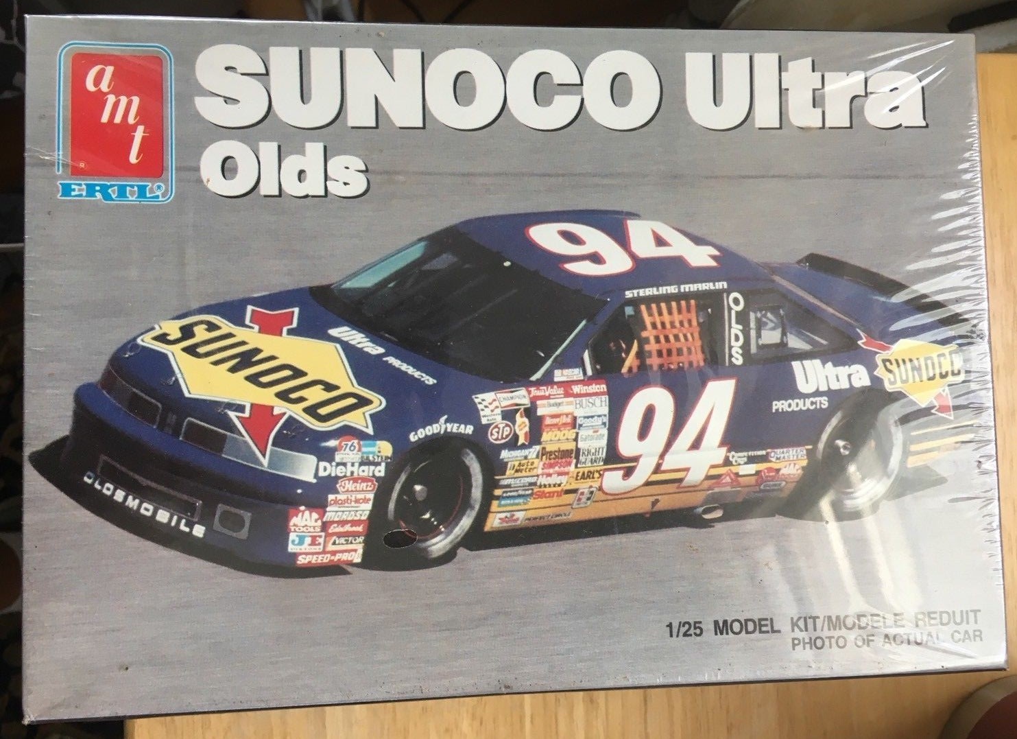 AMT ERTL 1/25 Sterling Marlin #94 Sunoco Ultra Olds Model Kit #6738 ...