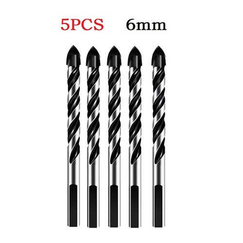 Triangular Carbide Hole Drill Bit for Porcelain Concrete Glass 6mm 5 ...