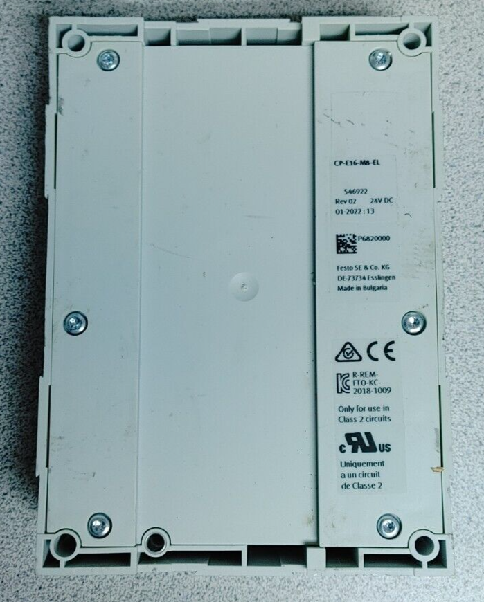 FESTO CP-E16-M8-EL INPUT MODULE NEW!! QUANTITY!! WOW!! READ!! | eBay
