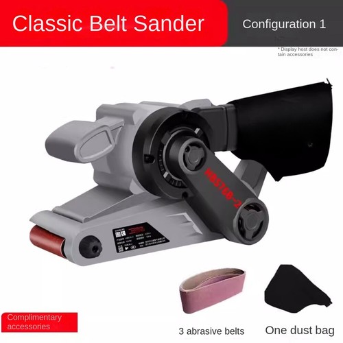 High Power Belt Sander Portable Sander Sanding Machine Small Polishing ...