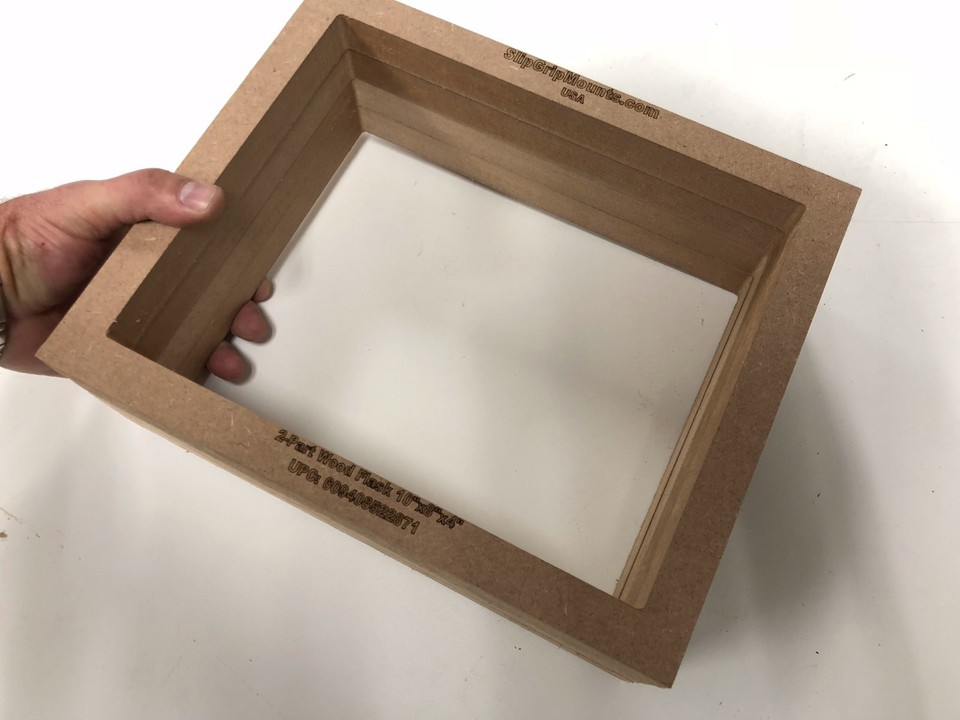 2-Part Foundry Wood Flask for Sand Casting Jewelry Craft Making Tool 10 ...