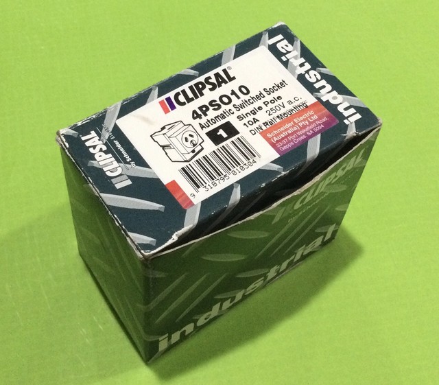 Clipsal 4PSO10 Automatic Switched Socket Single Pole 10a 250v for sale ...