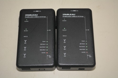 Lot 2x TABLEAU Digital Intelligence UltraBlock FireWire800+USB 2.0 T5 # ...